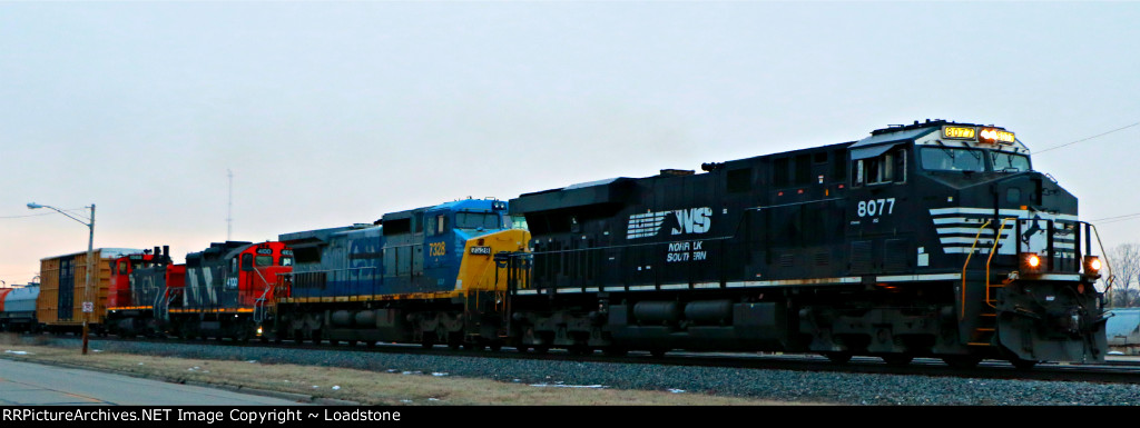 NS 8077 GECX 7328 AN 4100 WC 1568